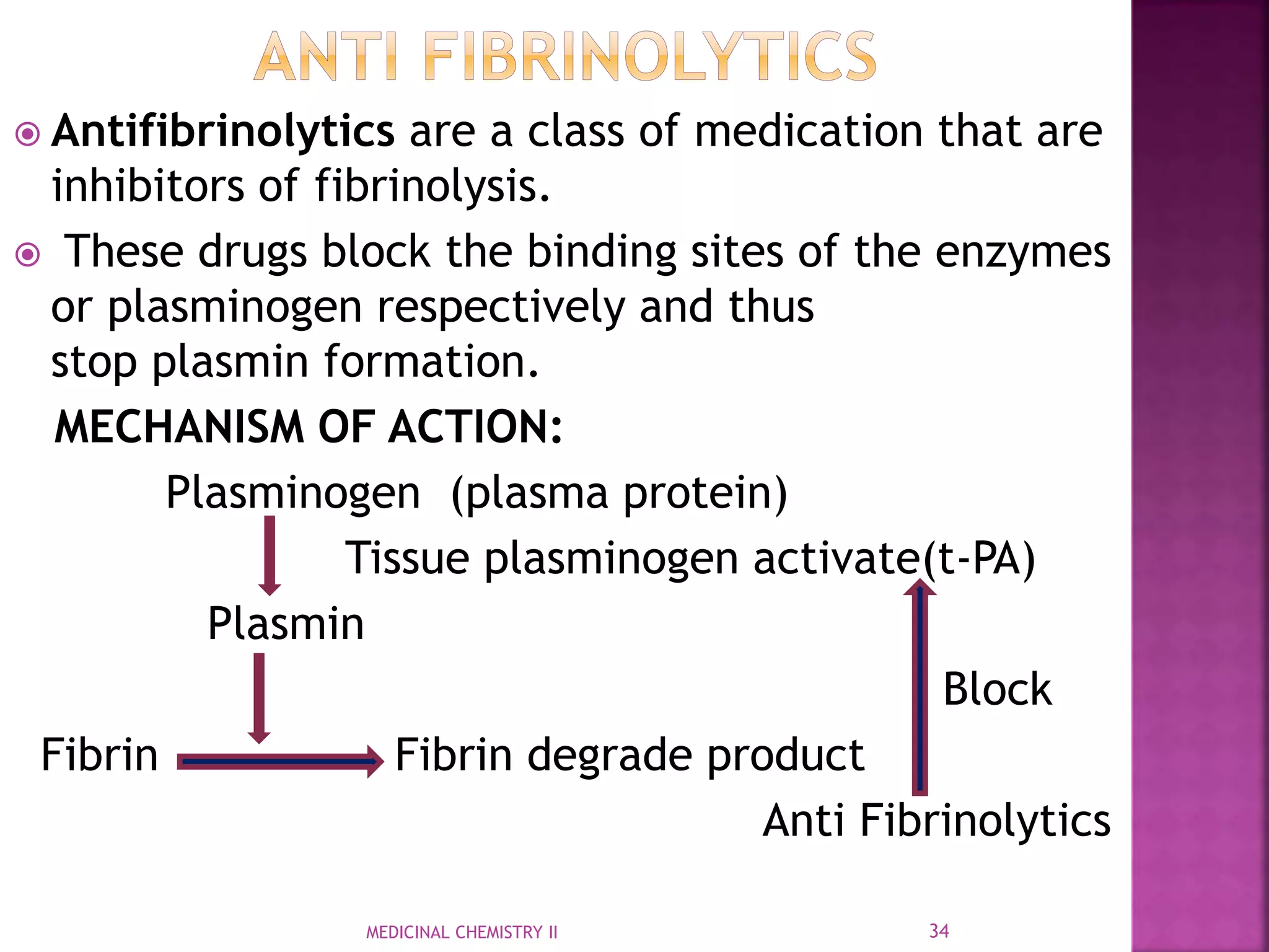 Anticoagulant-medicinal chemistry | PPTX
