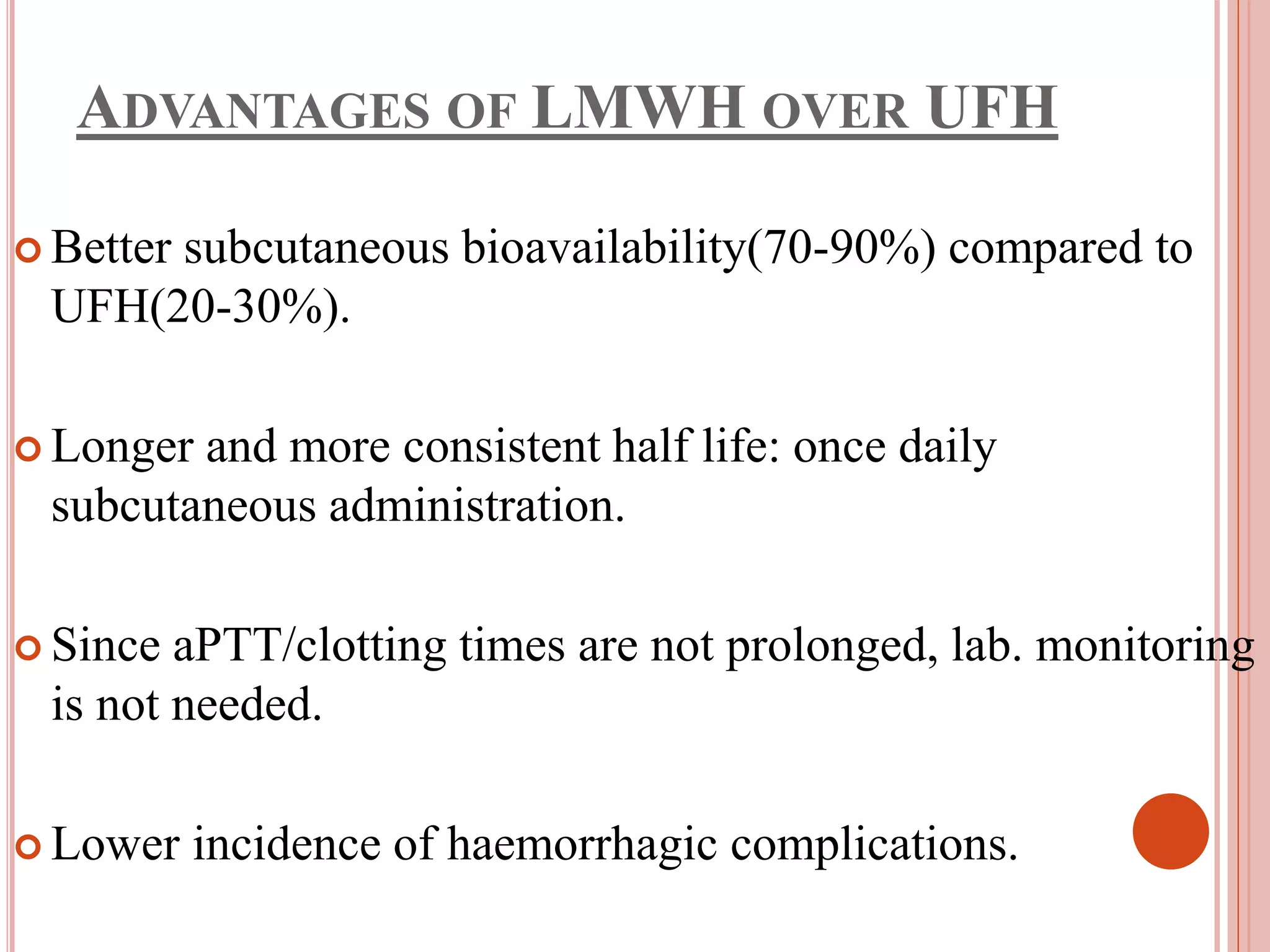 Anticoagulants Pptx First Aid Injuries