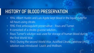 ANTICOAGULANT AND ITS APPLICATION IN BLOOD BANK .pptx
