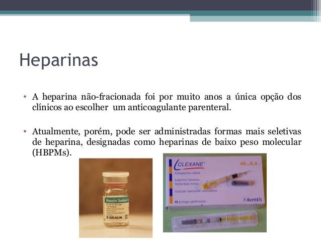 Anticoagulante e Antiagregante