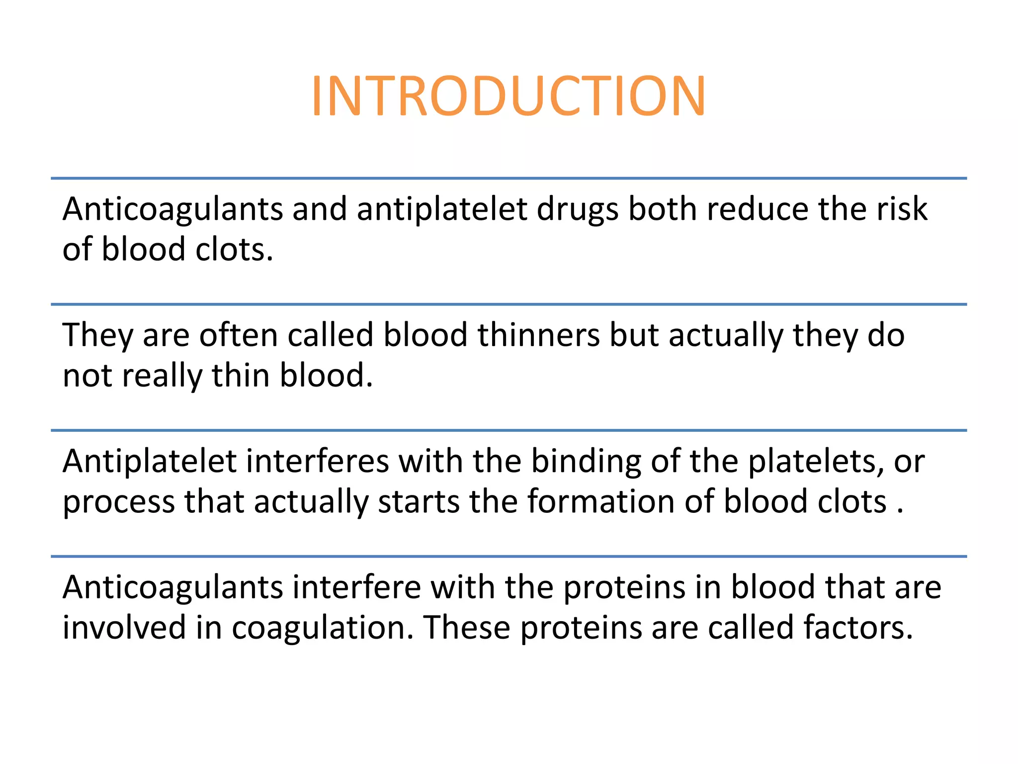 Anticoagulant ppt nikku | PDF