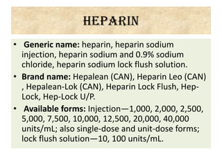 Anticoagulant ppt nikku | PDF