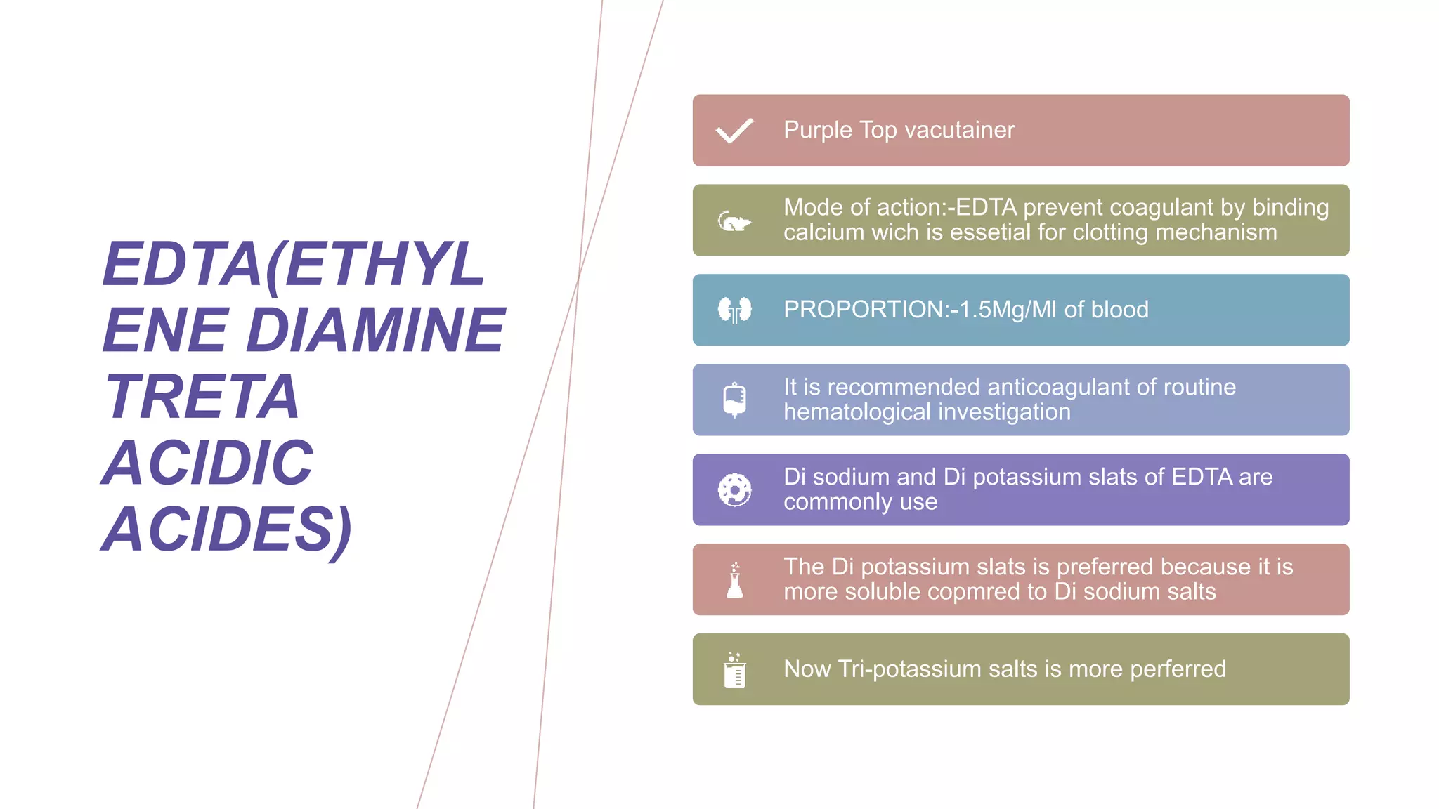 Anticoagulant use in medical and clinical laboratory | PPTX