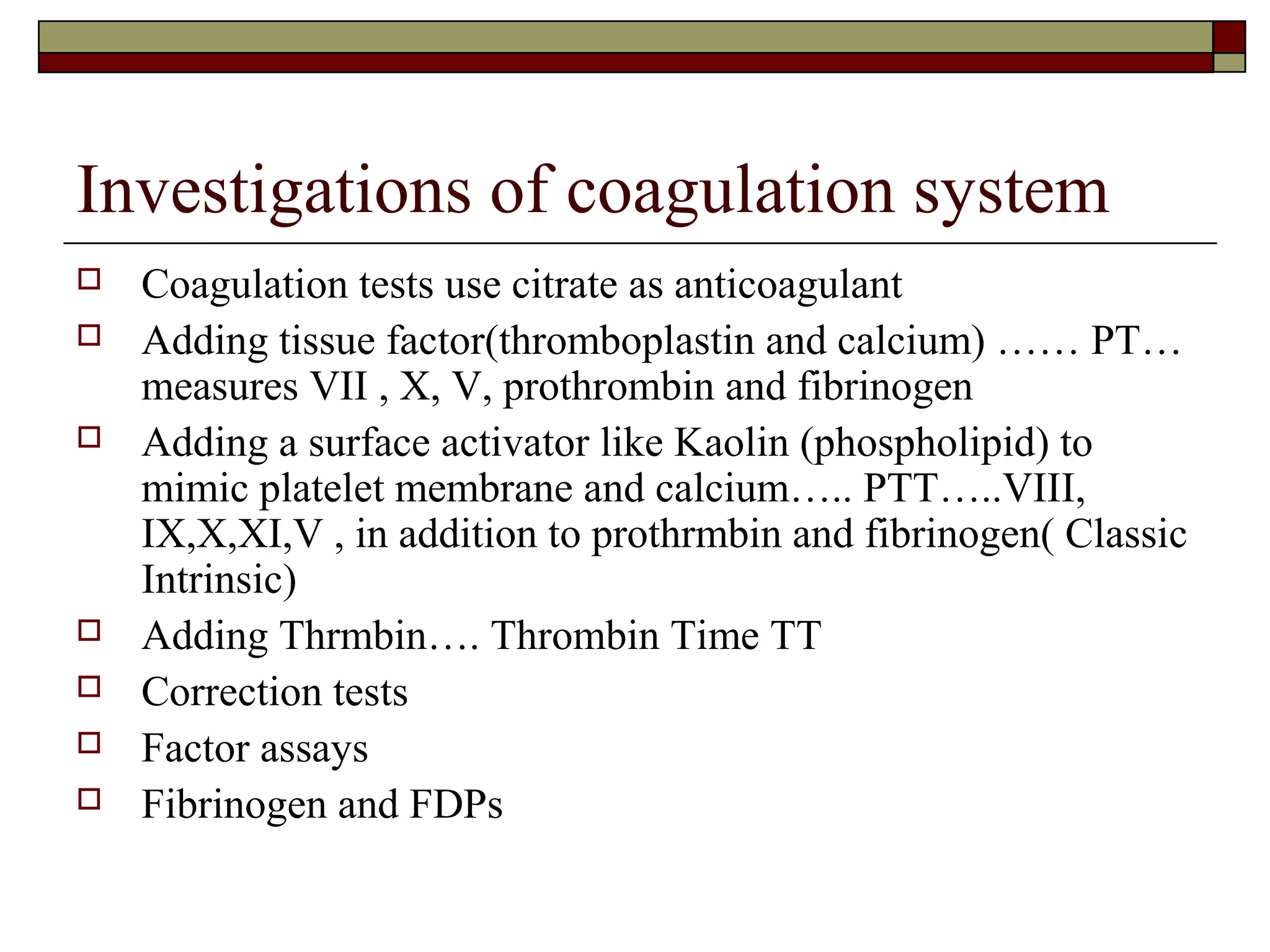 Anticoagulants | PPT