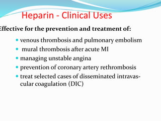 Anticoagulants | PPTX