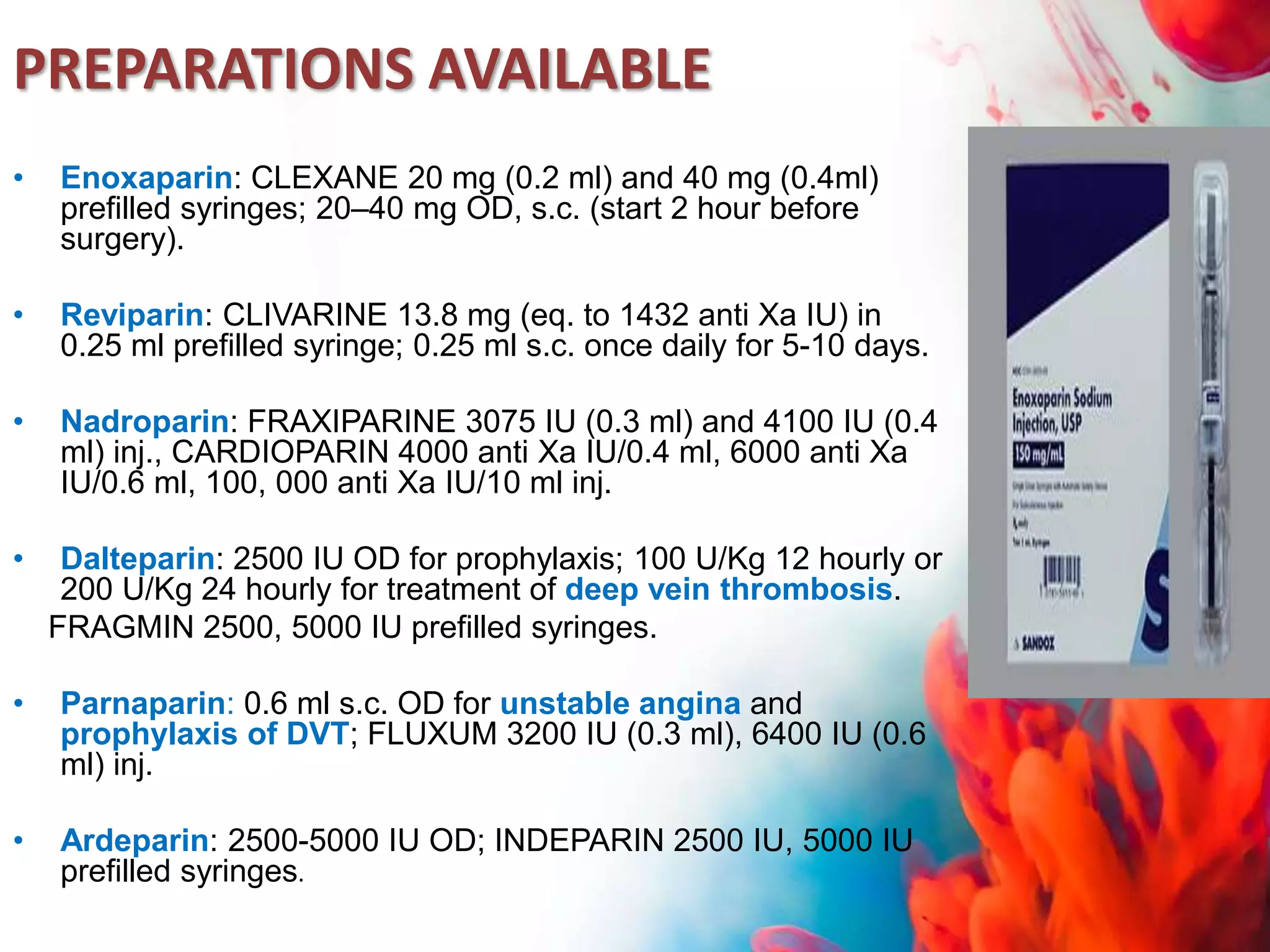 Anticoagulants | PPTX