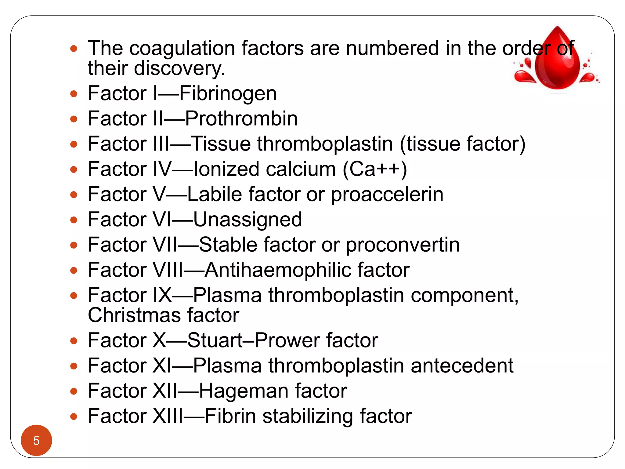 DRUGS ACTING ON BLOOD | PPTX