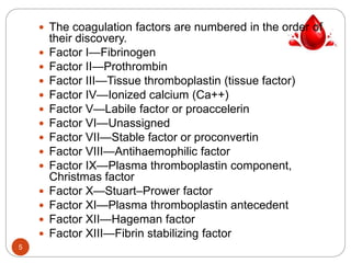 DRUGS ACTING ON BLOOD | PPTX