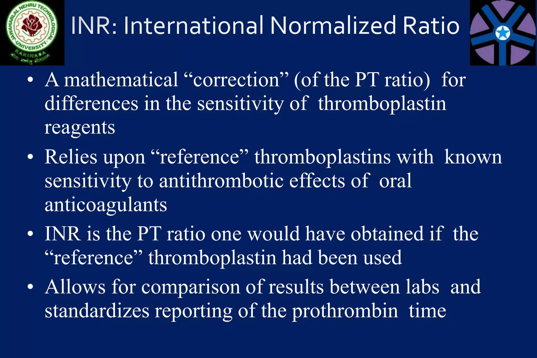 Pharmacology of Anticoagulants | PPTX