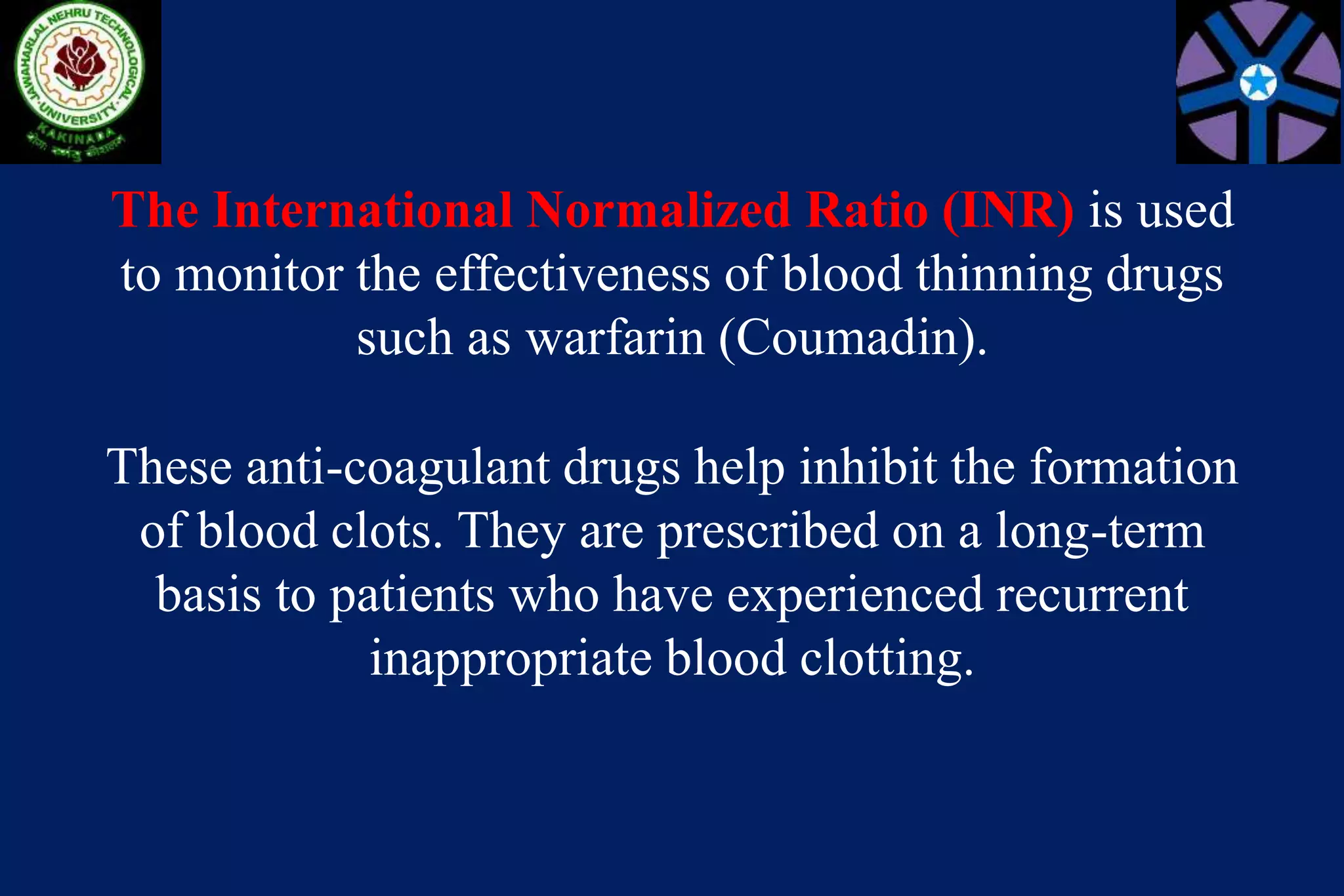 Pharmacology of Anticoagulants | PPTX