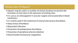 Anticoagulants and Fibrinolytics | PPTX