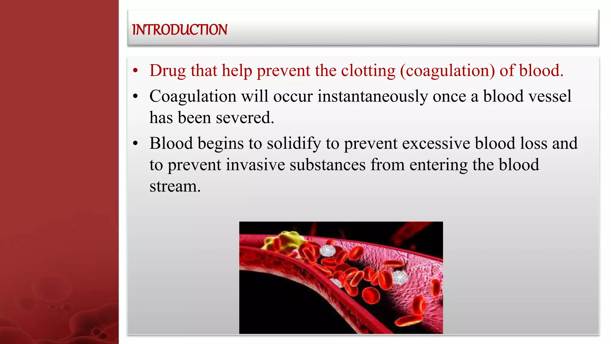 Anticoagulants Pptx