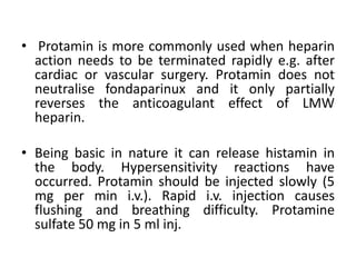 ANTICOAGULANTS...ppt is helpful for all healthcare and departments | PPT