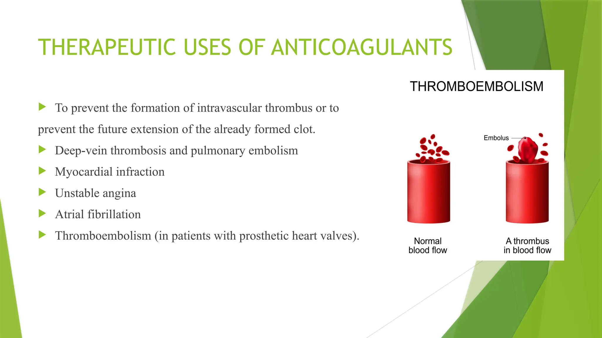 Anticoagulants and its classification slideshare | PPTX