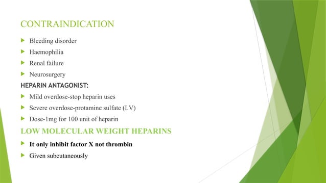 Anticoagulants and its classification slideshare | PPTX | Blood ...