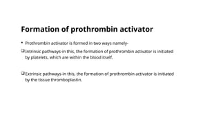 ANTICOAGULANTS.pptx on anticoagulants….. | PPT