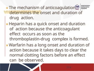 Anticoagulants.pptx ppt anticoagulant ppt | PPTX
