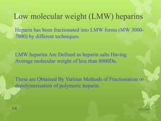 Anticoagulants 1 | PPT