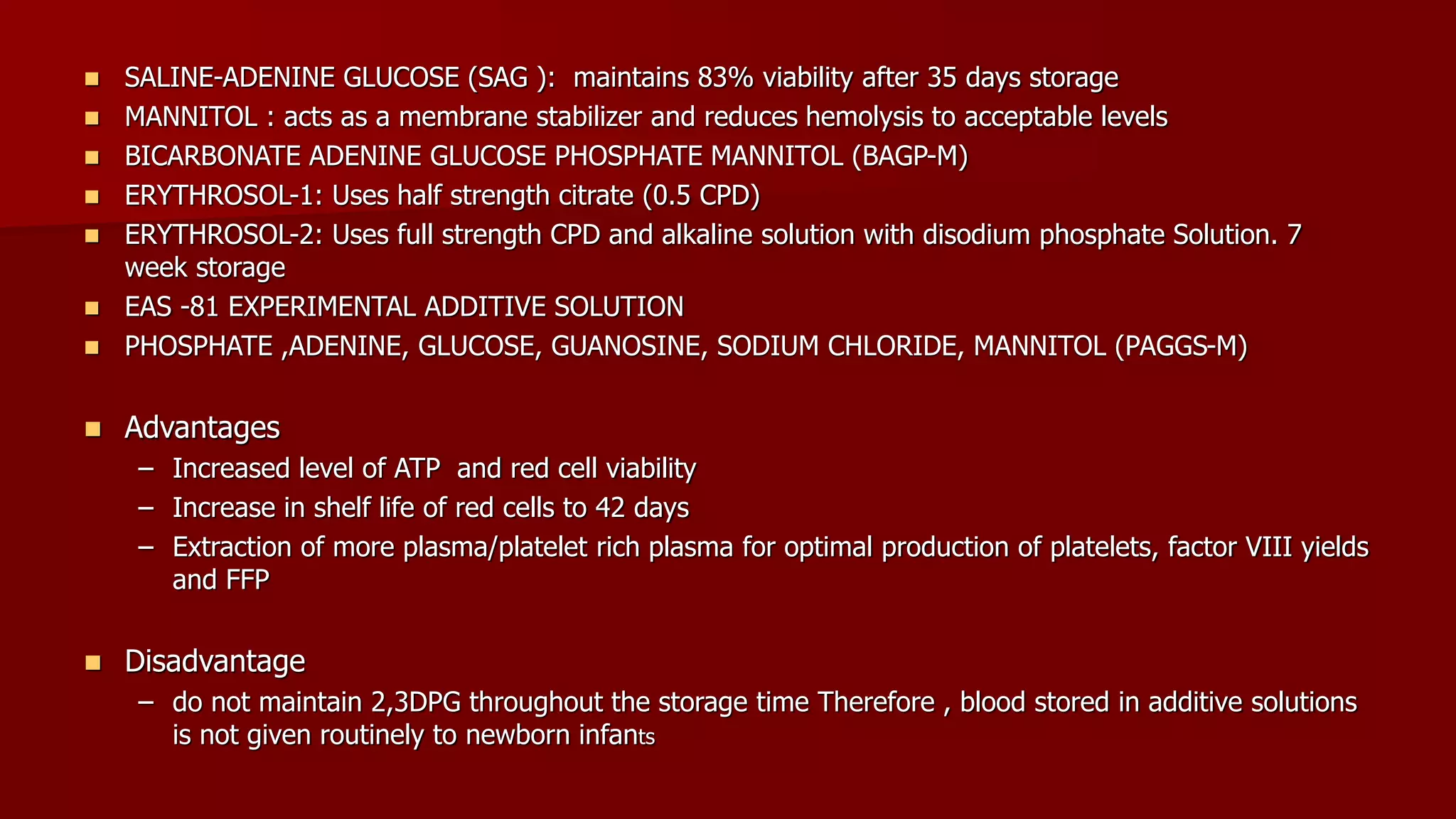 Anticoagulants and blood preservatives | PPTX