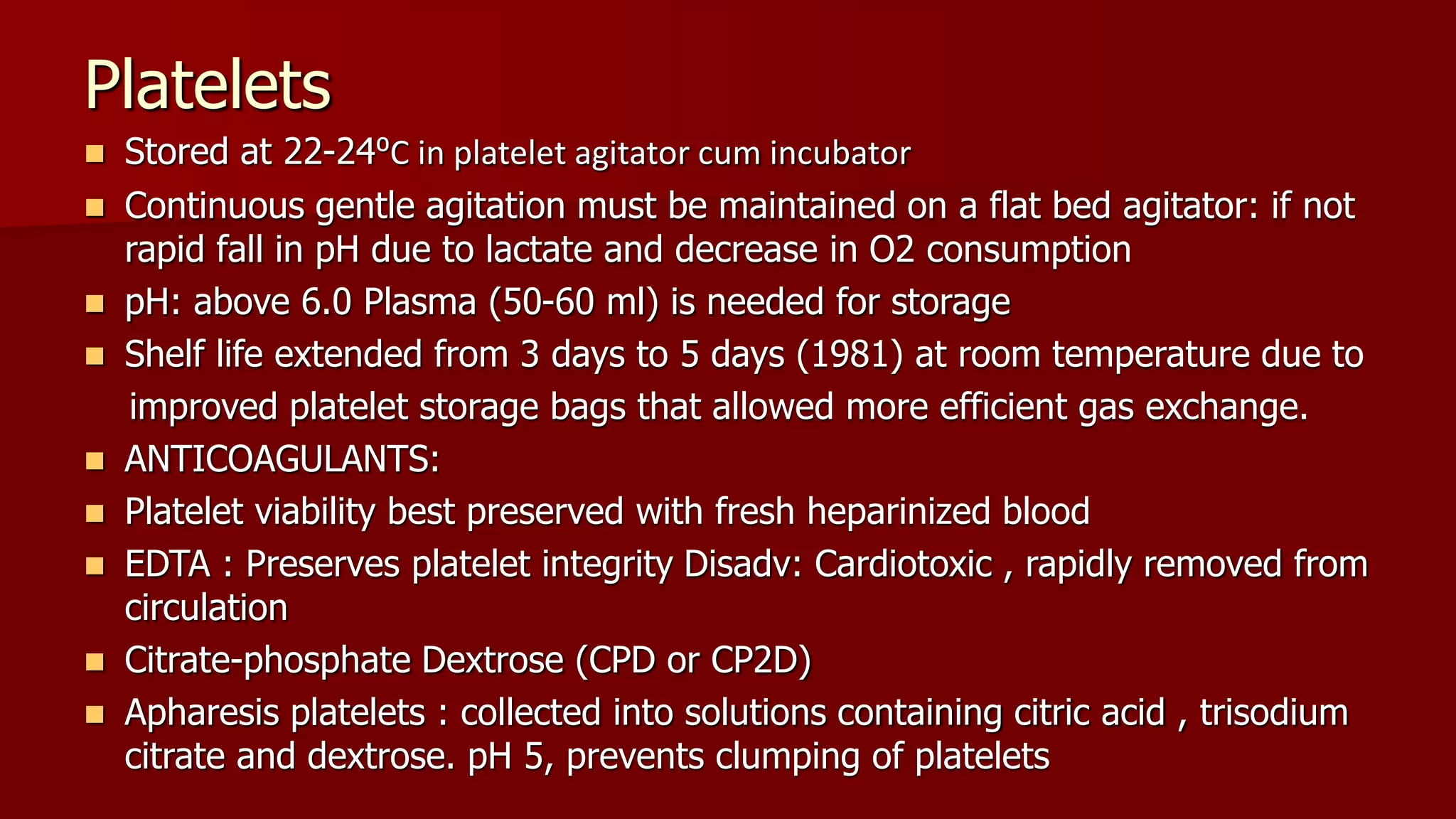 Anticoagulants and blood preservatives | PPTX