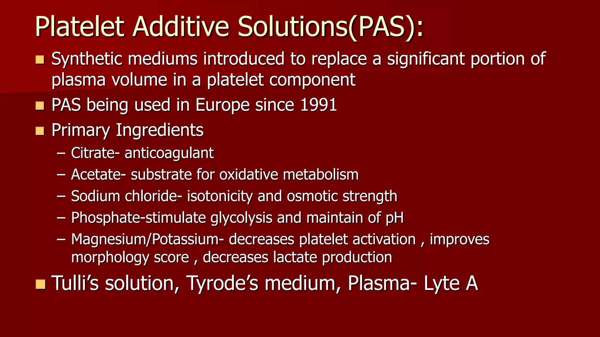 Anticoagulants and blood preservatives | PPTX