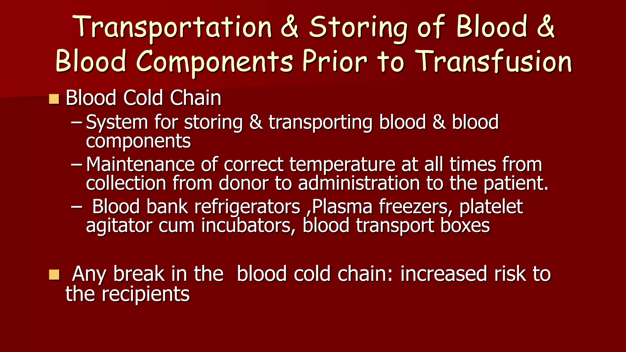 Anticoagulants and blood preservatives | PPTX