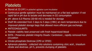 Anticoagulants and blood preservatives | PPTX