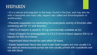 ANTICOAGULANTS AND ITS APPICATION IN BLOOD BANK .pptx