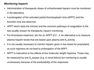 Anticoagulants and thrombolytic drugs.ppt