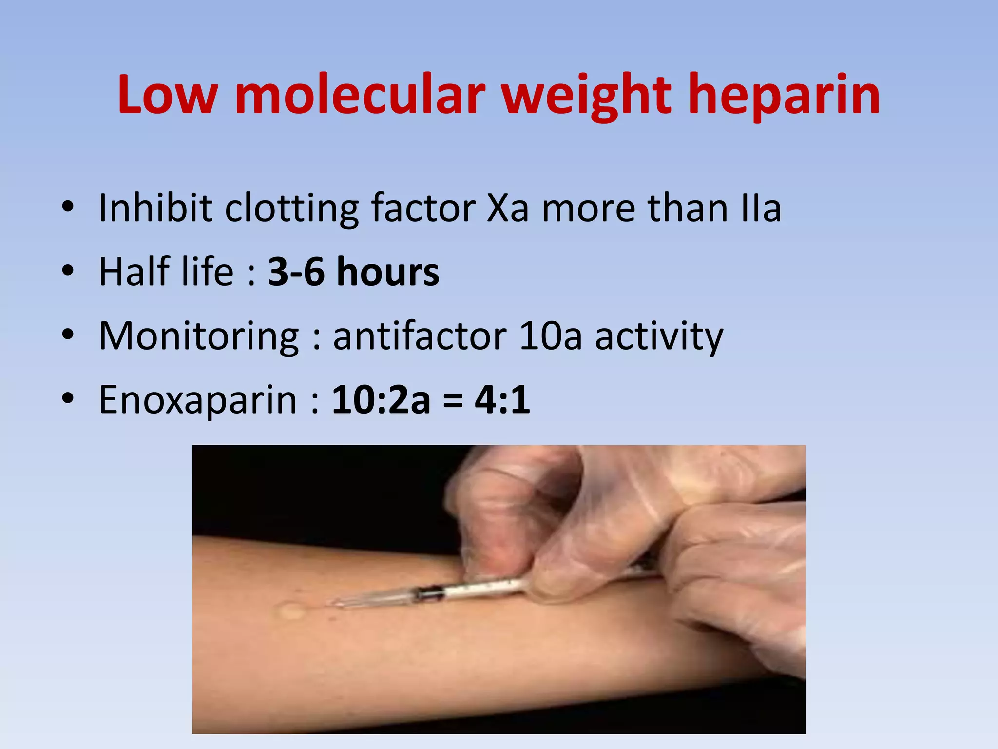 Anticoagulants, antiplatelet drugs and anesthesia | PPTX