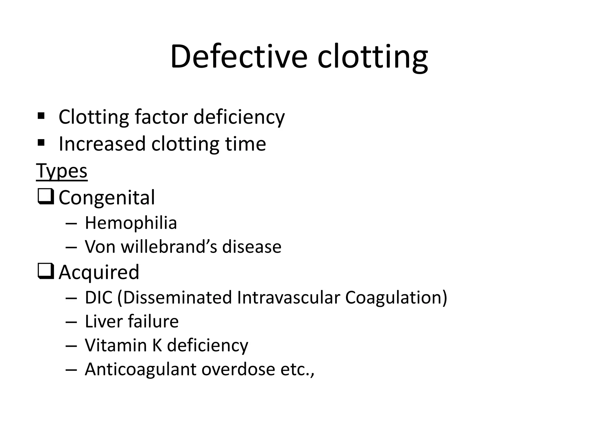 Anticoagulants & coagulation disorders | PPTX