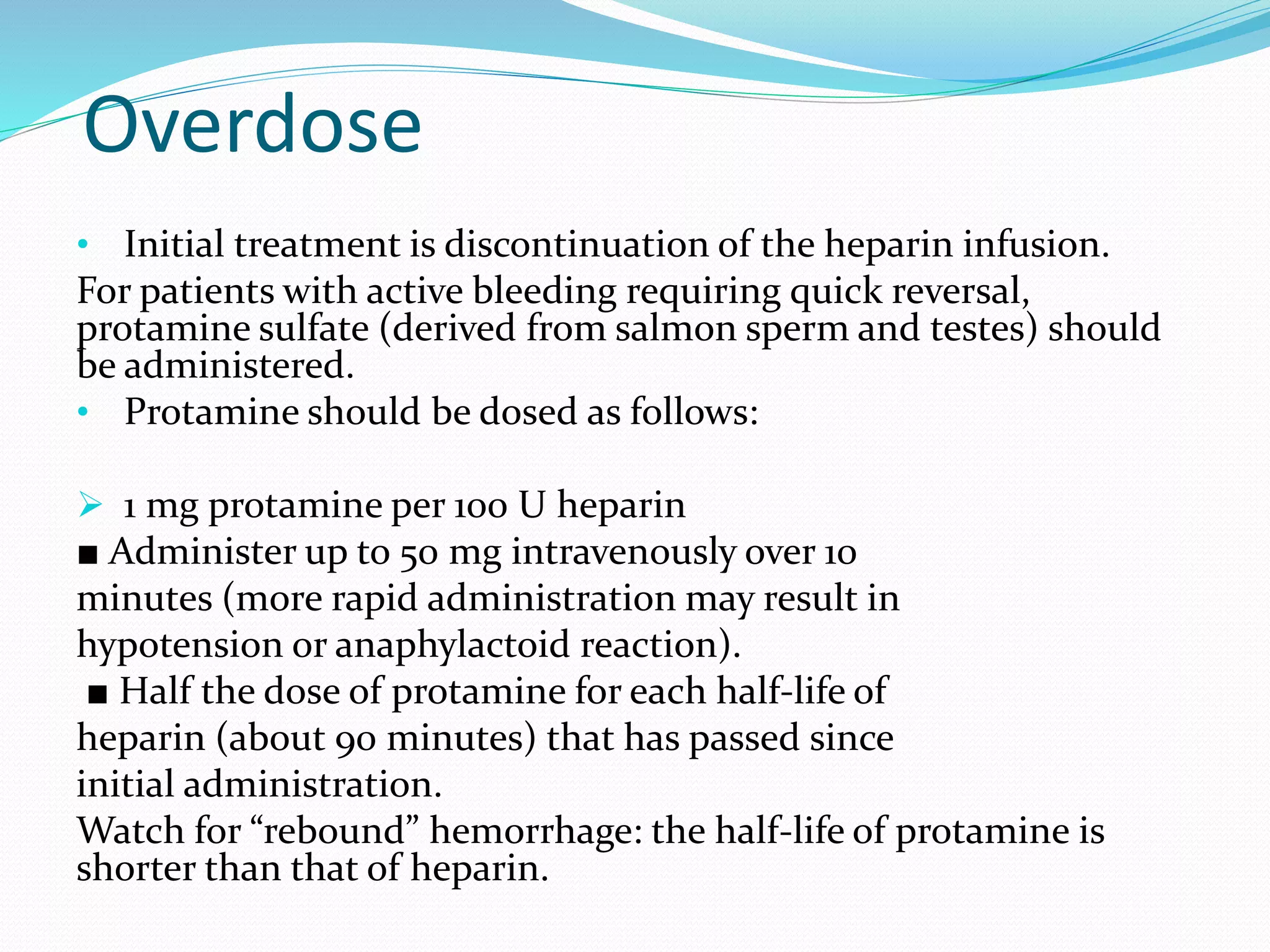 Anticoagulants overdose | PPTX