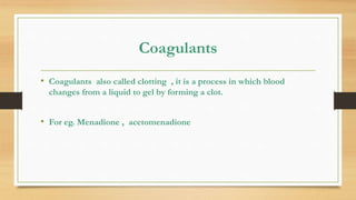 ANTICOAGULANTS ppt.pptx | Blood Disorders | Diseases and Conditions