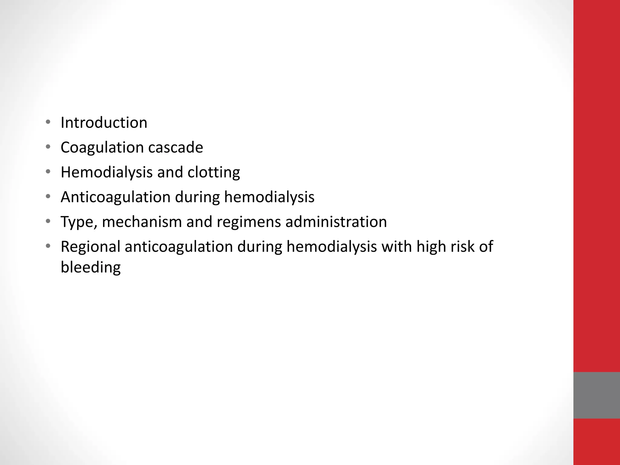 Anticoagulation | PPTX