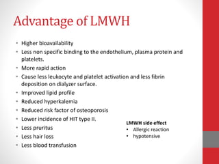 Anticoagulation | PPTX