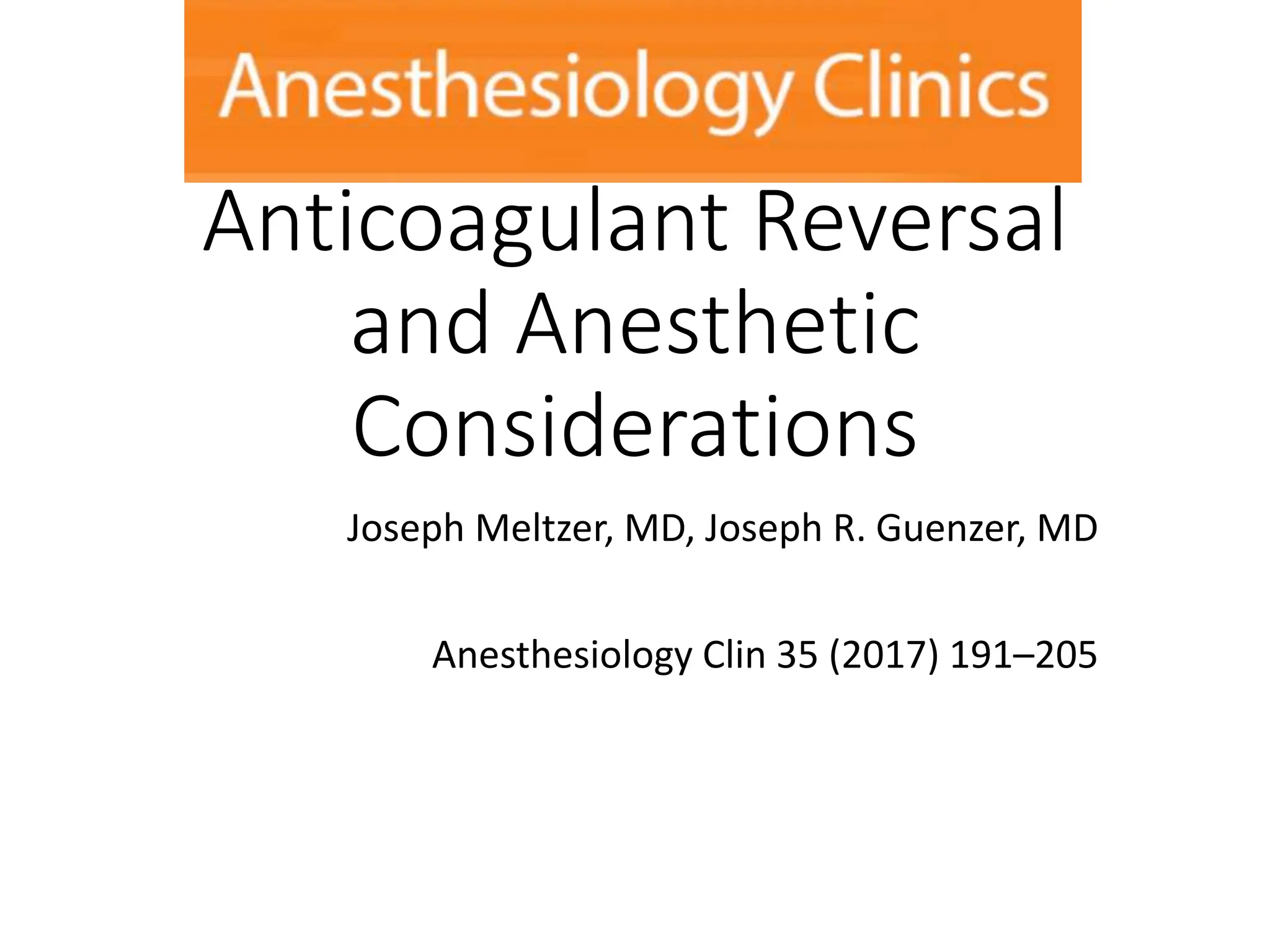 Anticoagulation and Regional Blocks.pptx