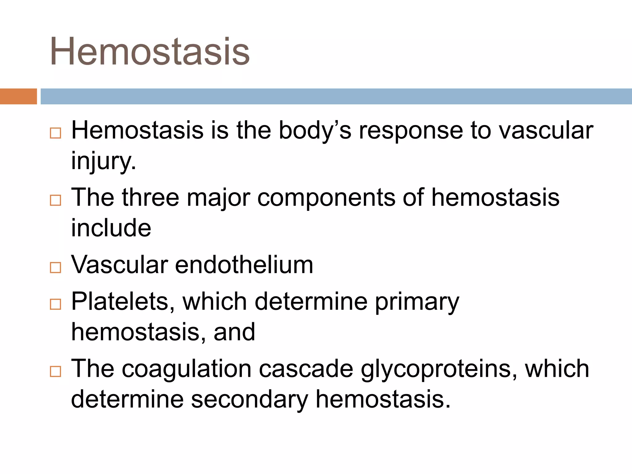 Anticoagulation and haemostasis during cardiopulmonary bypass | PPTX