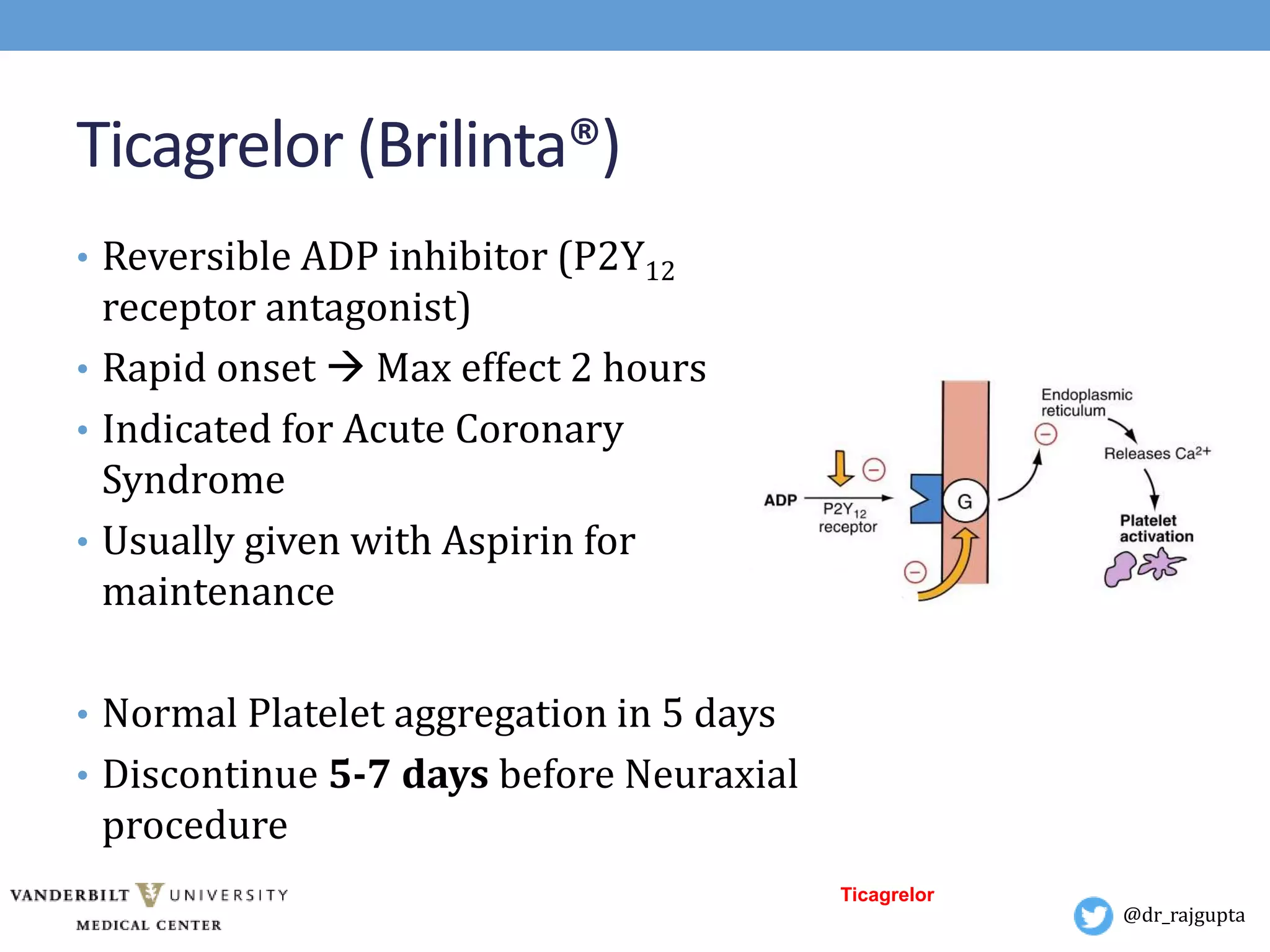 Anticoagulation and Regional Anesthesia | PPTX