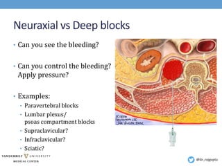 Anticoagulation and Regional Anesthesia | PPTX