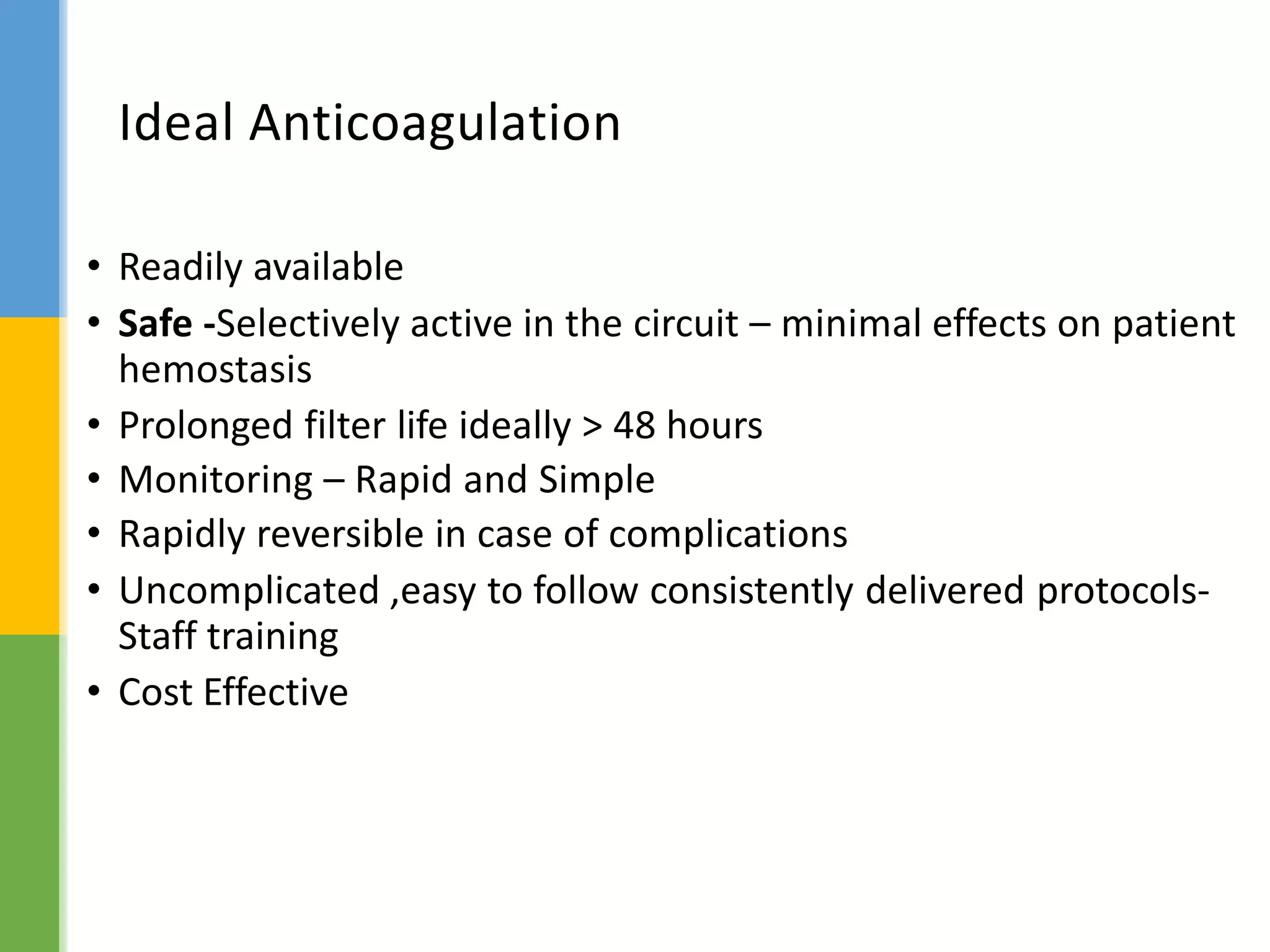 anticoagulation CRRT .pptx