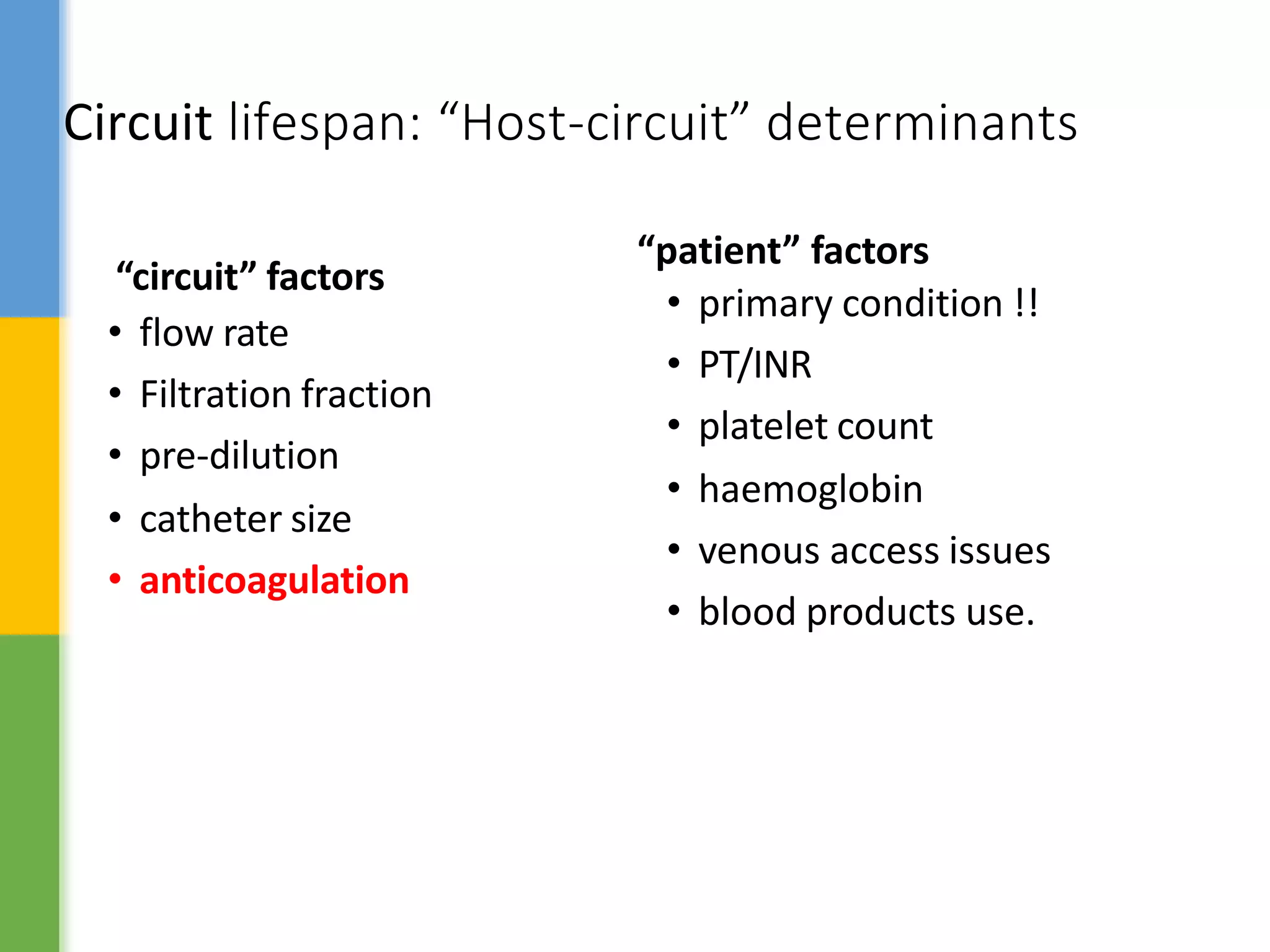 anticoagulation CRRT .pptx