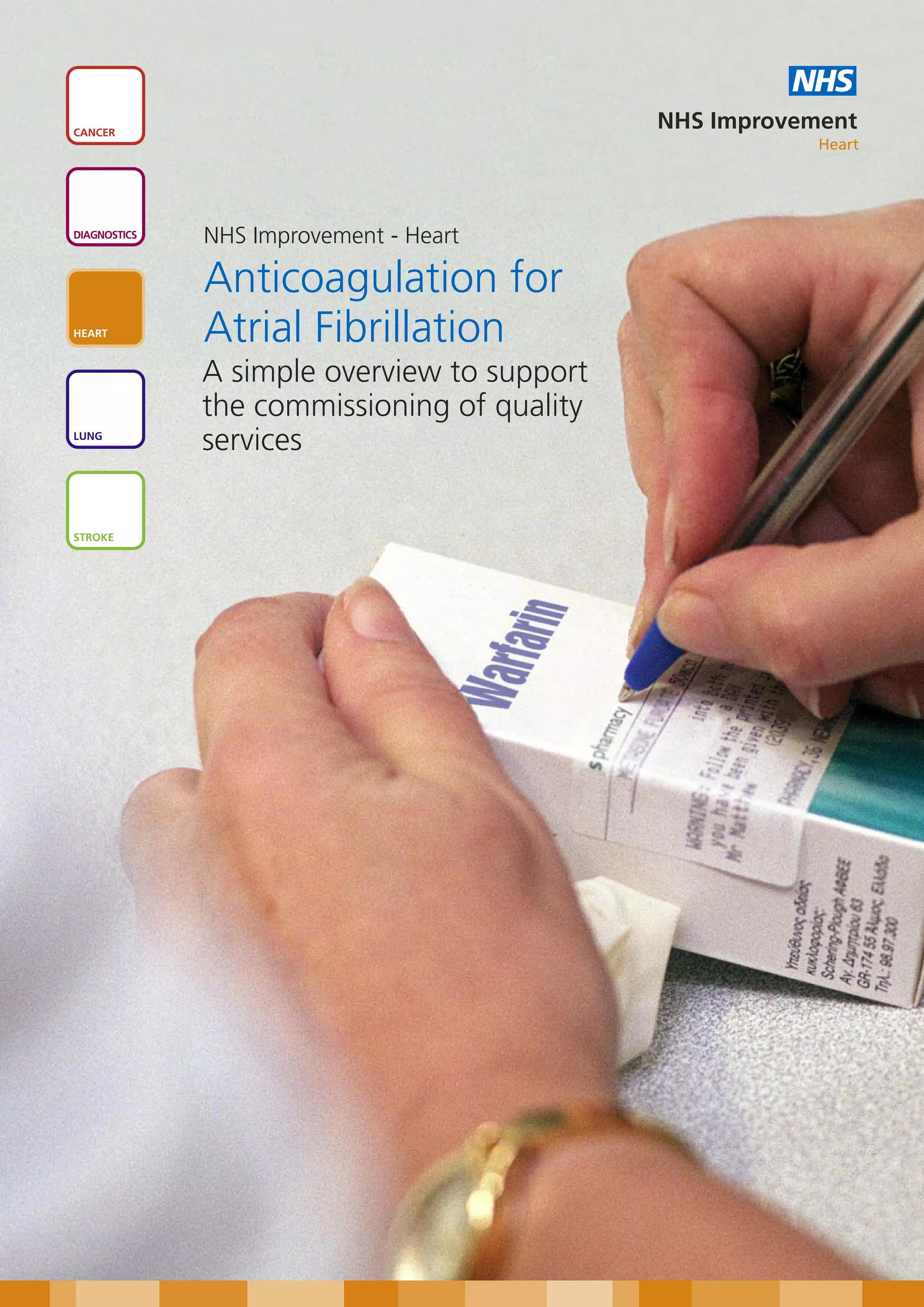 Anticoagulation for atrial fibrilation - a simple overview to support ...