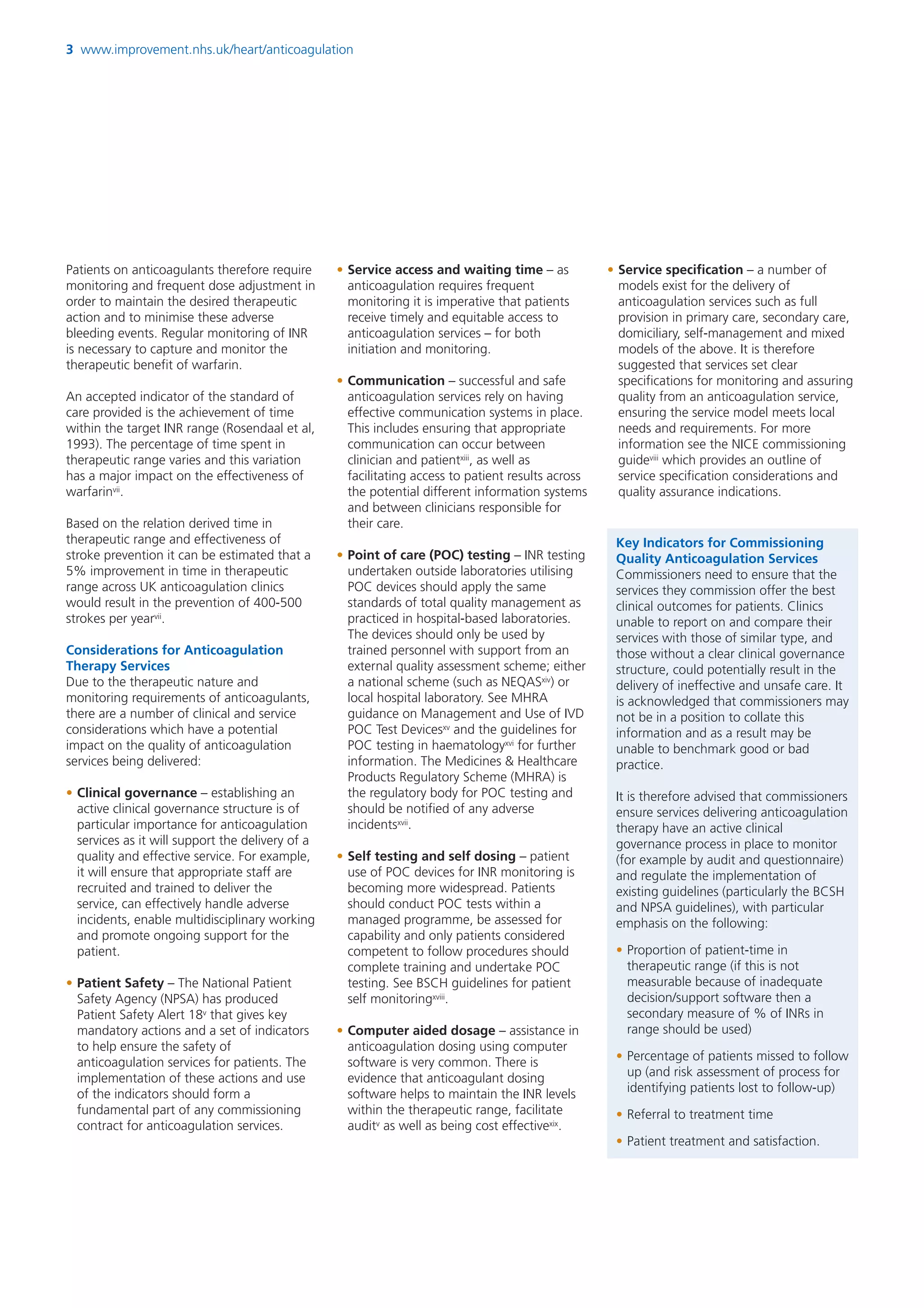 Anticoagulation for atrial fibrilation - a simple overview to support ...