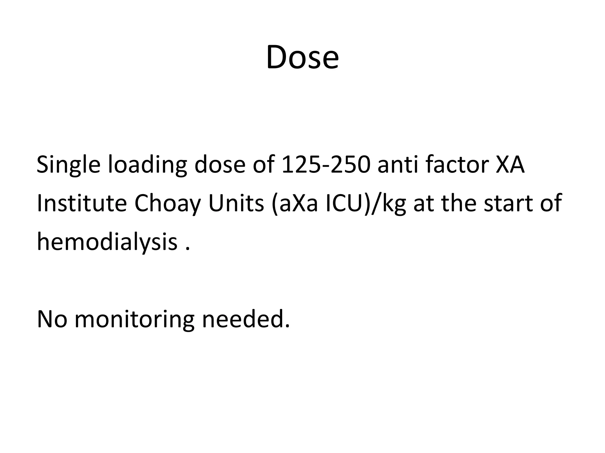 Anticoagulation in hemodialysis | PPTX