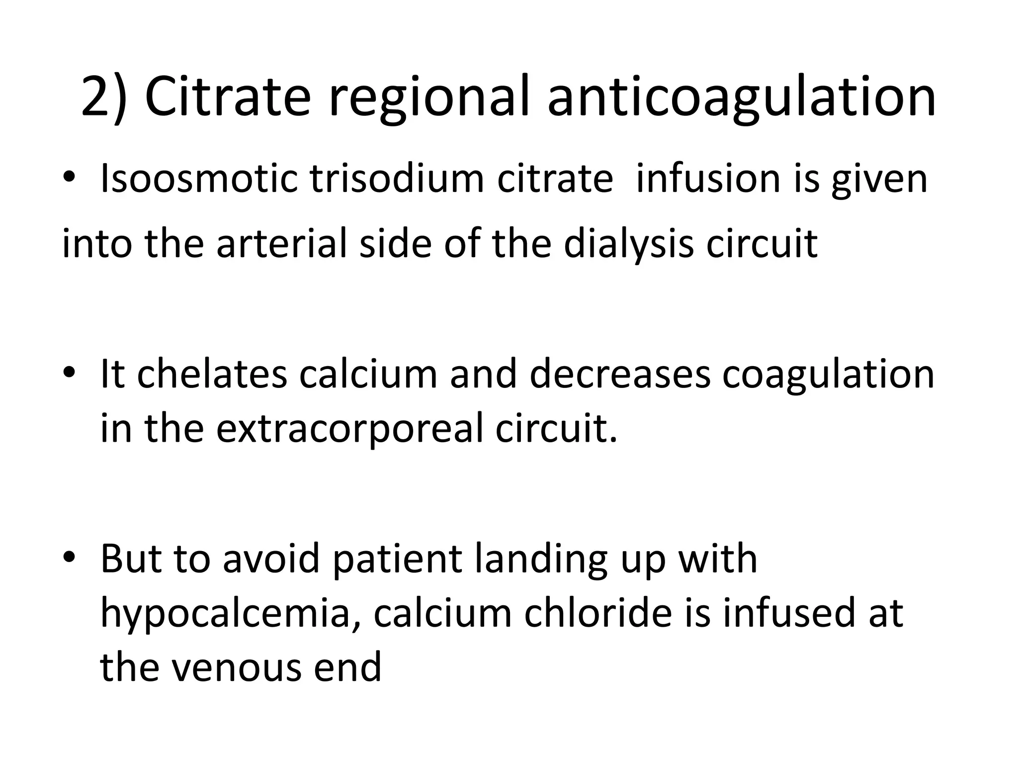 Anticoagulation in hemodialysis | PPTX