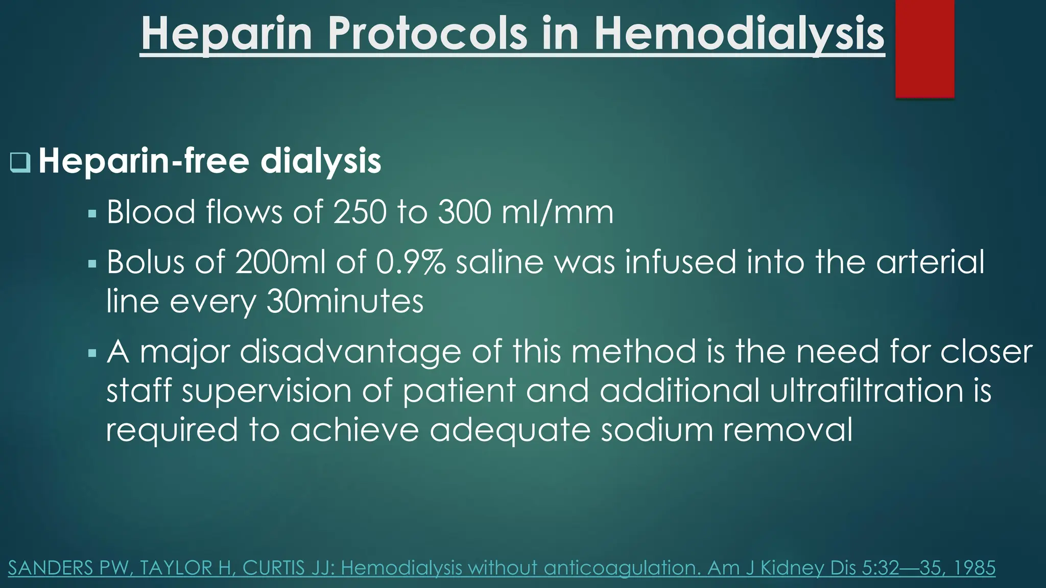 Anticoagulation in hemodialysis patients | PDF