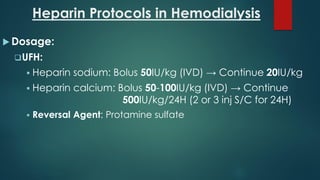 Anticoagulation in hemodialysis patients | PDF