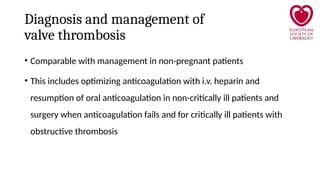 anticoagulation in pregenecy latest guidelines | PPTX