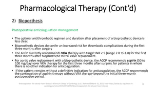 Anticoagulation in Valvular Heart Disease.pptx