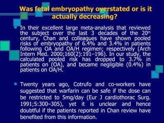 Anticoagulation of pregnant women with mechanical heart valve ...